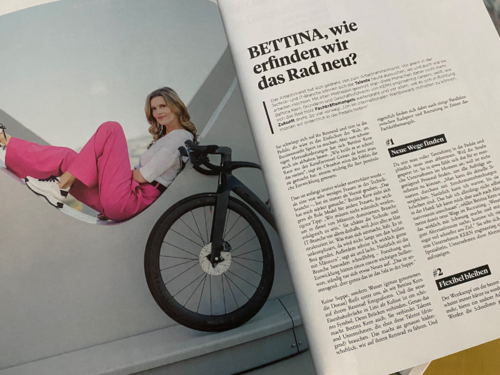 Coverstory: Bettina Kern in „Die Macher“